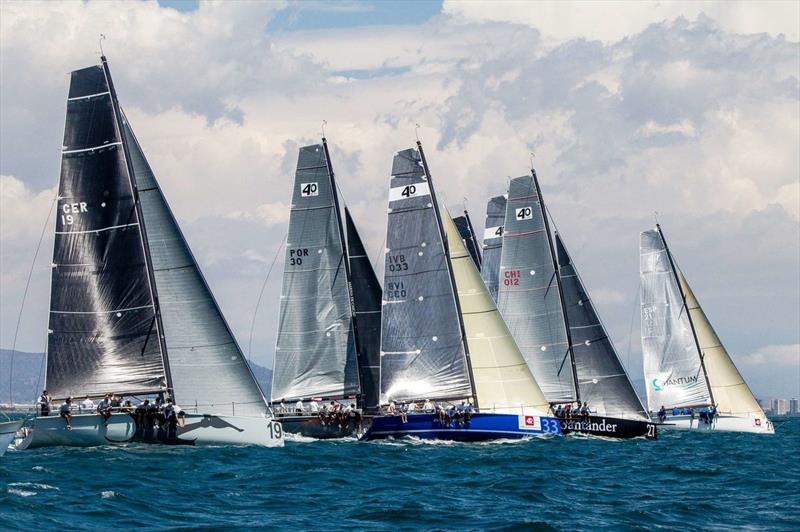 Soto 40 World Championship at Real Club Nautico Valencia - Practice Race
