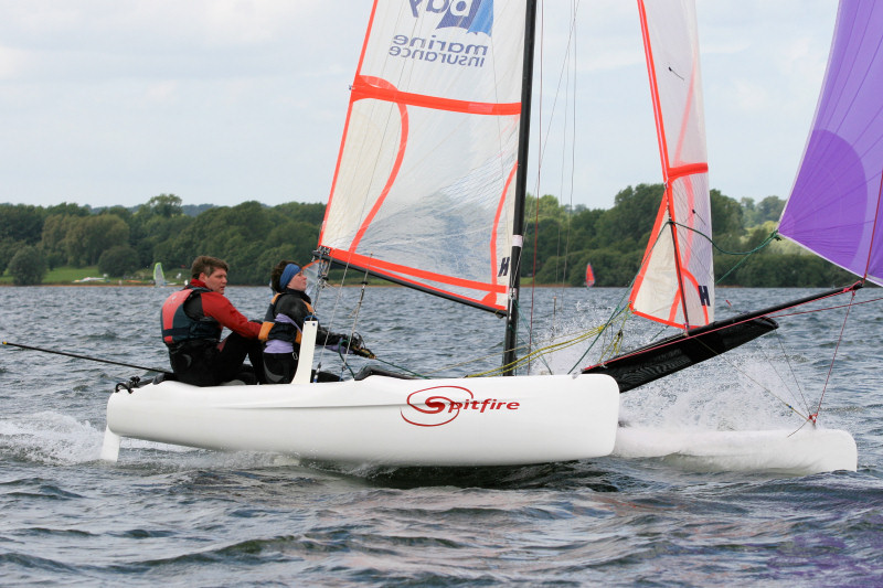 Spitfire class at the Rutland Sailing Club Cat open