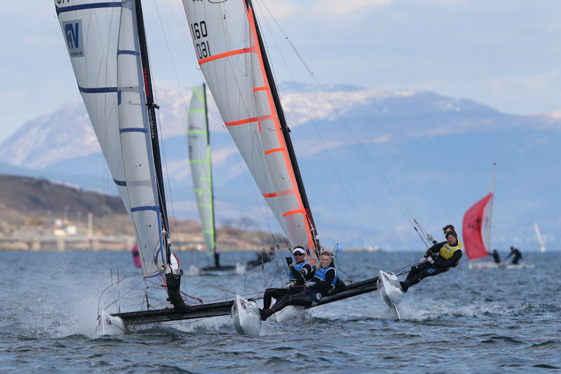 2013 RYA Youth National Championships at Largs Sailing Club - Day 2