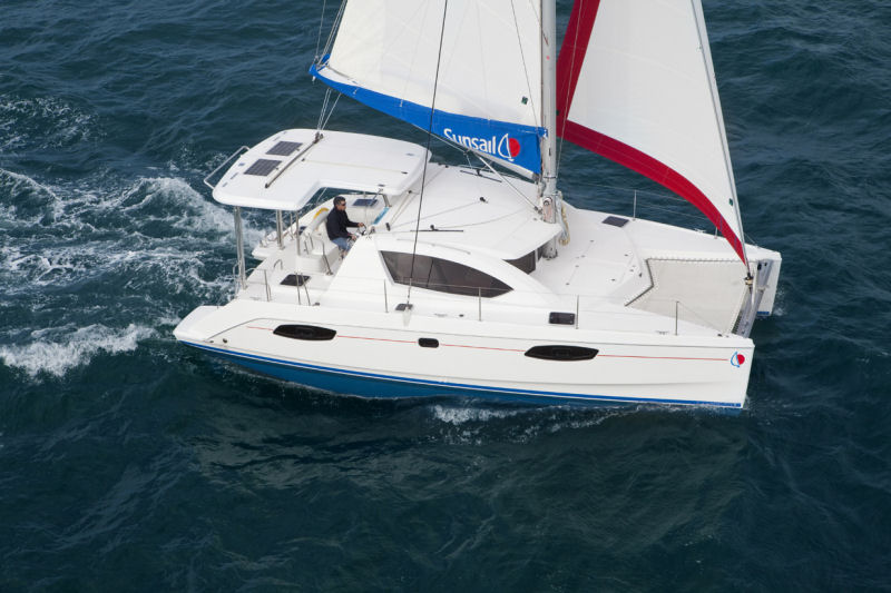 New Sunsail 384 catamaran launches in South Africa