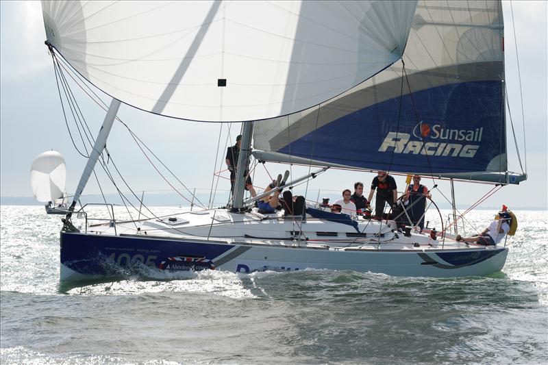 Sunsail F40s at Aberdeen Asset Management Cowes Week Overall