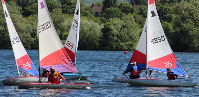 Topper Open at Chipstead Sailing Club