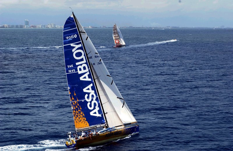 Volvo Ocean Race Leg 6 - ASSA ABLOY on wings
