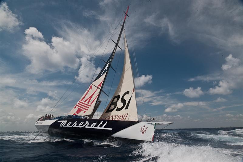 Giovani Soldini's VO70 Maserati shatters Cape to Rio Race course record