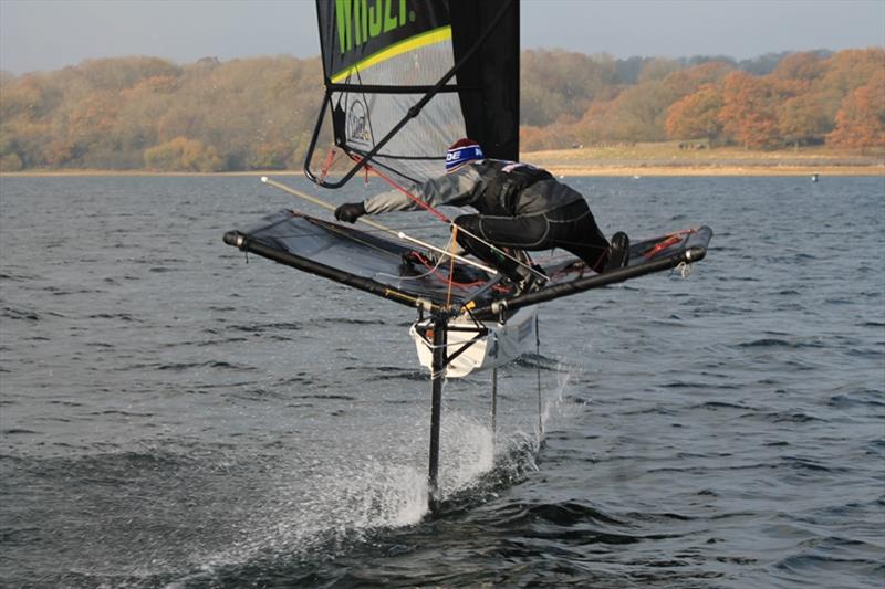 Get foiling with the WASZP class at the RYA Dinghy Show