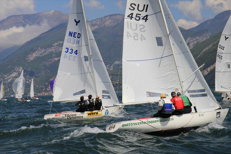 Yngling Open Springtime Championship at Fraglia Vela Riva - Day 2